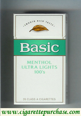 Basic Lights cigarettes soft box