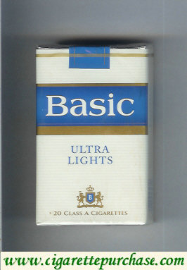 Basic Lights cigarettes hard box