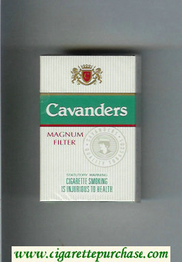 Cavanders Cigarettes