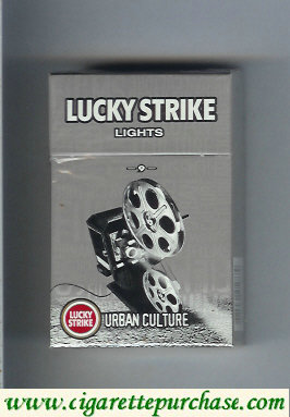 Lucky Strike Lights 100s cigarettes soft box