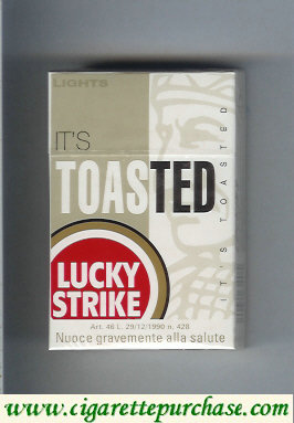 Lucky Strike Spearmint Lights cigarettes hard box
