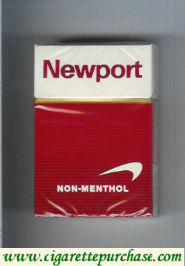 Newport Filter Non Menthol cigarettes soft box